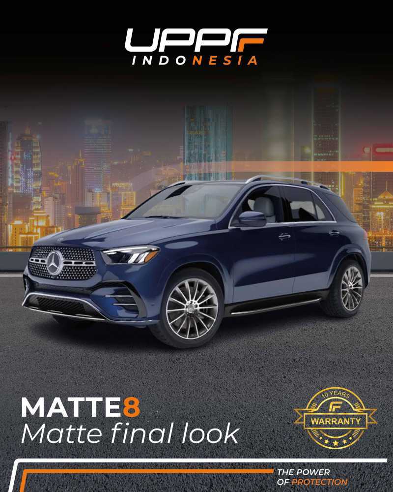 Jual Ppf Mercedes Benz Gle Full Body Tpu 200 Micron - Satin Matte ...