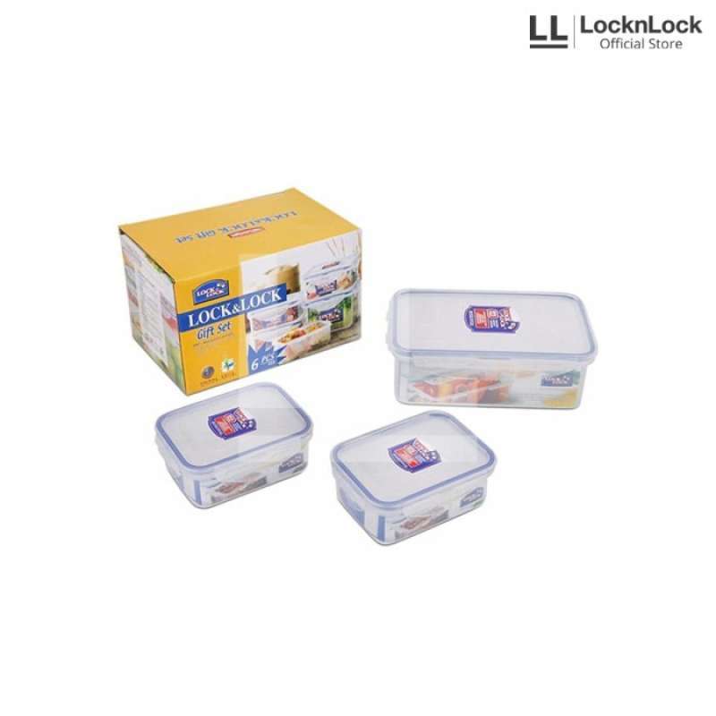 Jual Locknlock Food Container Set 3p Hpl817r03 Di Seller Shin Store ...