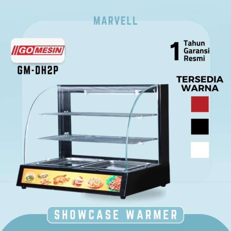Jual Penghangat Makanan Ayam / Gorengan / Roti Showcase Food Display ...