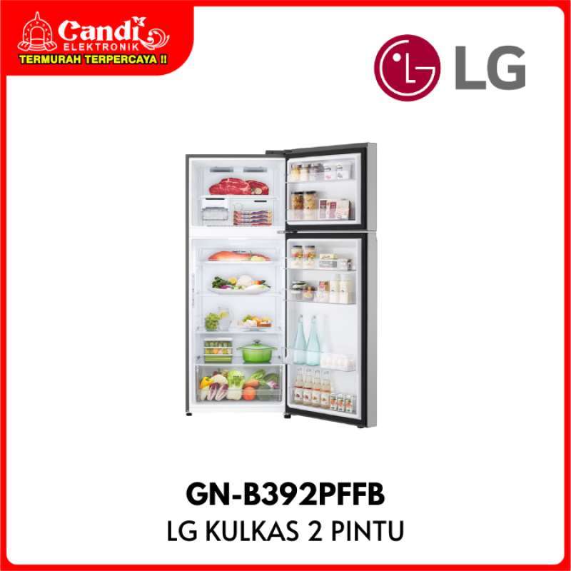 Promo Lg Kulkas 2 Pintu 305 Liter Smart Inverter Prime Silver Gn ...