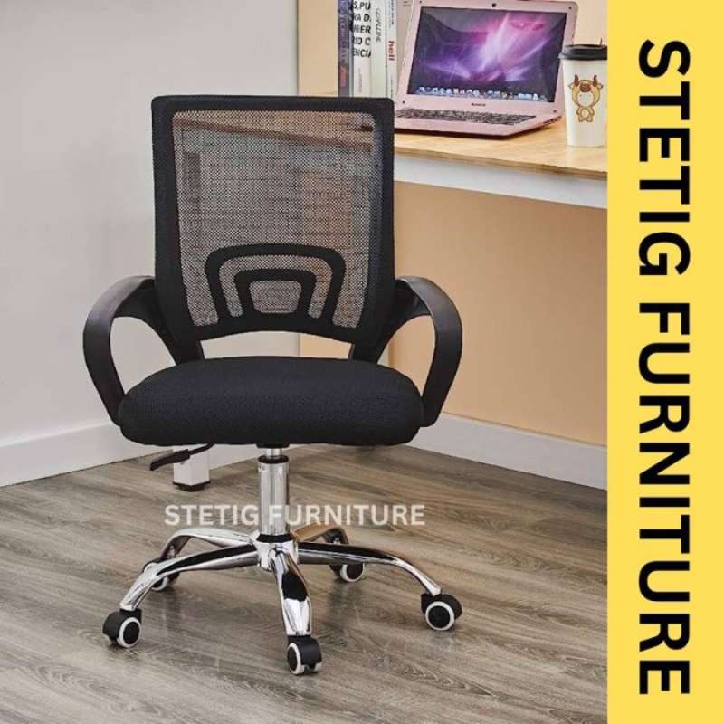 Promo Stetig Furniture Theodorico Chair -kursi Kantor Jaring Diskon 33% ...