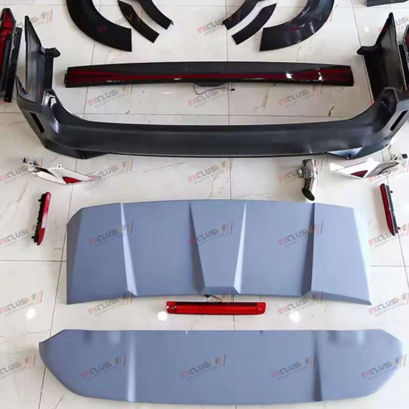 Promo Toyota Hiace Premio (2019-up) Minibus Bodykit Set Upgrade Luxury ...