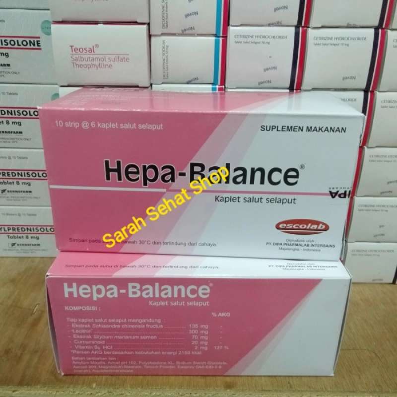 Promo Hepa Balance Box Isi 60 Kapsul Diskon 33% Di Seller Virgo Storee ...