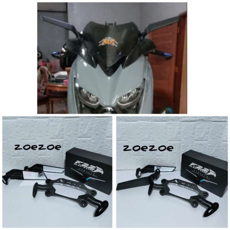 Promo Spion Winglet Yamaha Xmax 250 Kaca Spion Lipat Xmax 250 Best ...