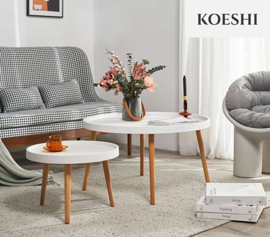 Promo Meja Kopi Ruang Tamu | Koeshi - Tomi Table | Coffee Table Diskon ...