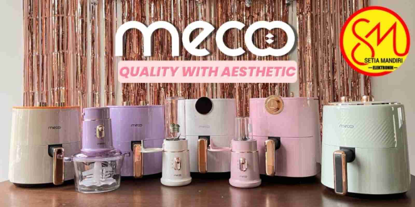 Jual Mecoo Most Aesthetic Transparan Air Fryer Digital 650 Low Watt Sni ...