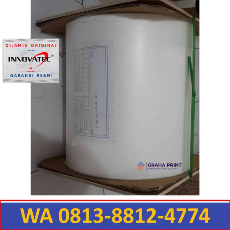 Jual Plastik Bahan Laminasi Panas Hot Laminating Glossy Roll Jumbo Besar Di Seller Rosaria ...