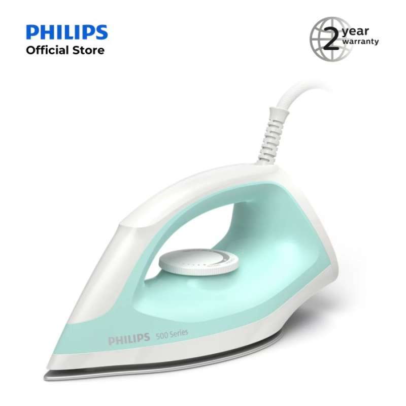 Jual Philips Dry Iron Dst0510/70 - Setrika Kering Dst 0510 Hijau Di ...