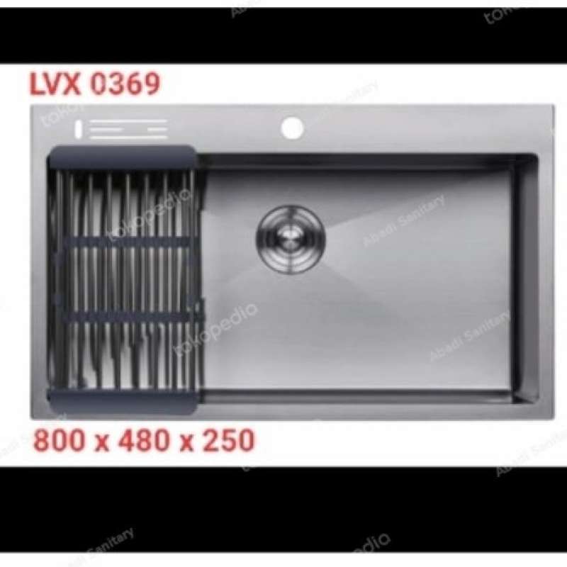 Jual Kitchen Sink Stainless 304 Lavenia Lvx 0369 Bak Cuci Piring ...
