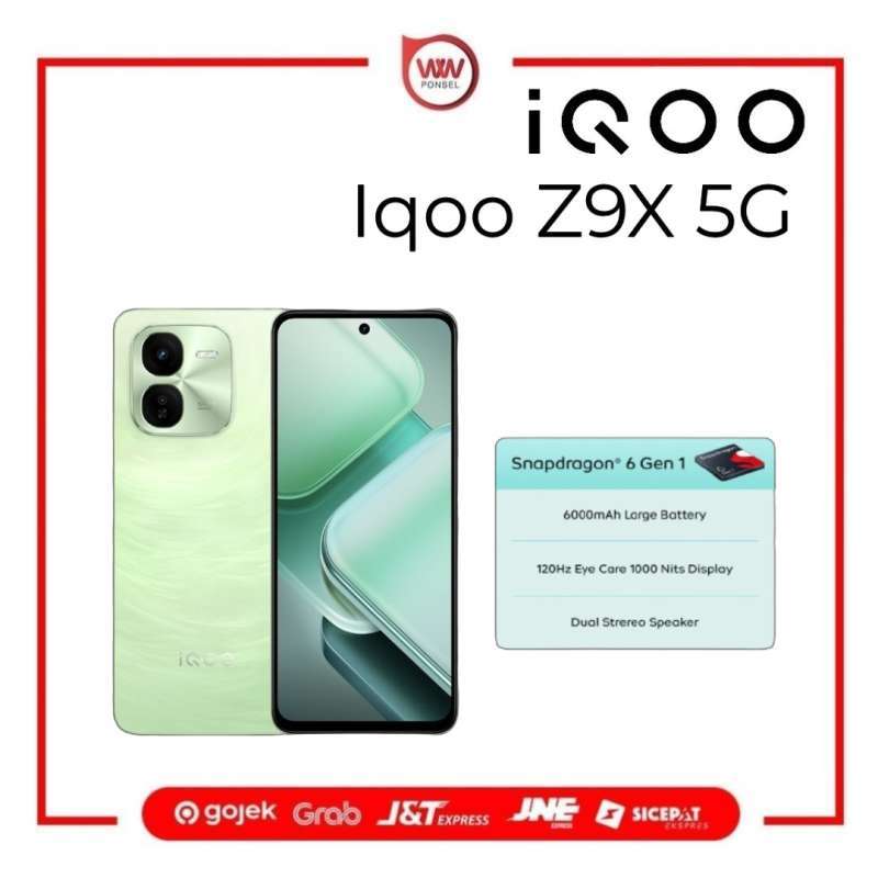 Jual Hp vivo Iqoo Z9x 5g RAM 8gb Internal 128gb Garansi Resmi Di Seller ...