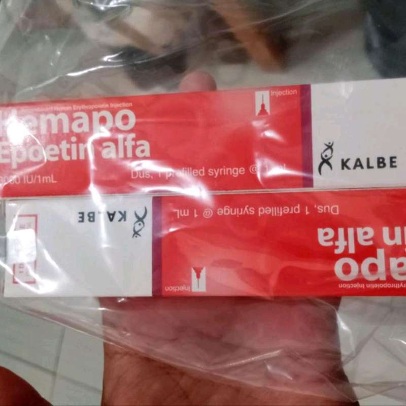 Jual Hemapo/3000/iu/injeksi/box/kecil Di Seller Apotek Balanak - Kayu ...