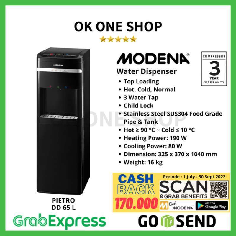 Jual Modena Dd 65 L Pietro - Water Dispenser Galon Bawah Di Seller Shin ...