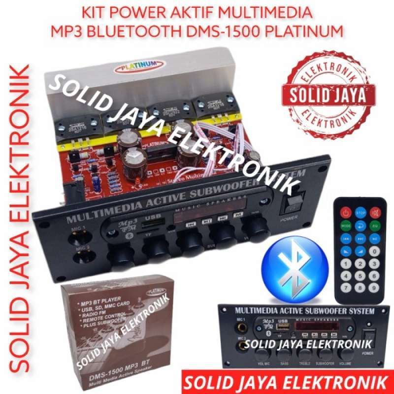 Promo Kit Power Speaker Active Dms 1500 Mp3 Bluetooth Aktif Dms1500 Platinum Diskon 23% Di ...