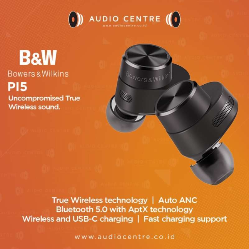 Promo Bowers & Wilkins Bw Pi5 In-ear True Wireless Headphone Diskon 23% ...