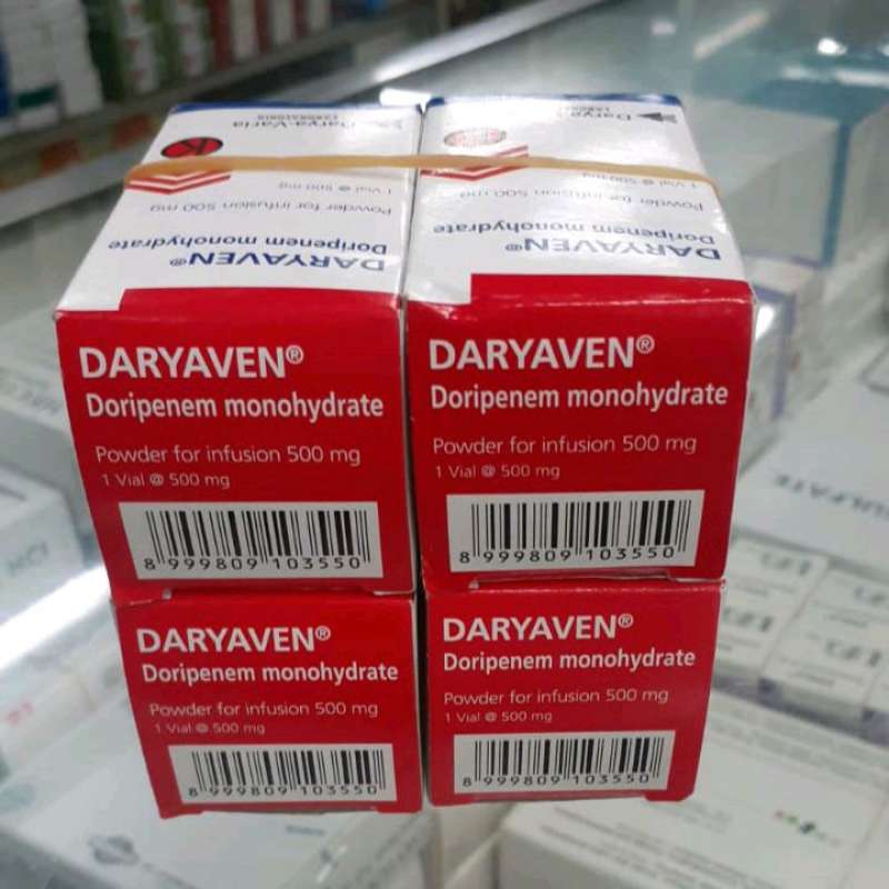 Jual Daryaven/500mg/doripenem/monohydrate/injeksi/box Di Seller Apotek ...