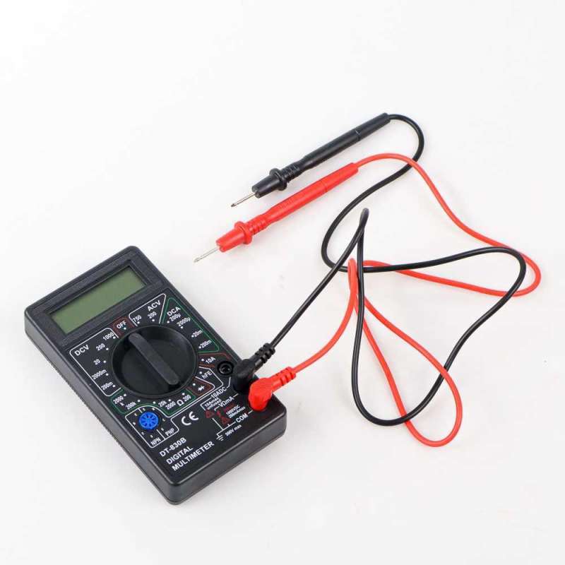 Jual Digital Multimeter Voltage Tester Dt-830b Tespen Listrik Alat ...