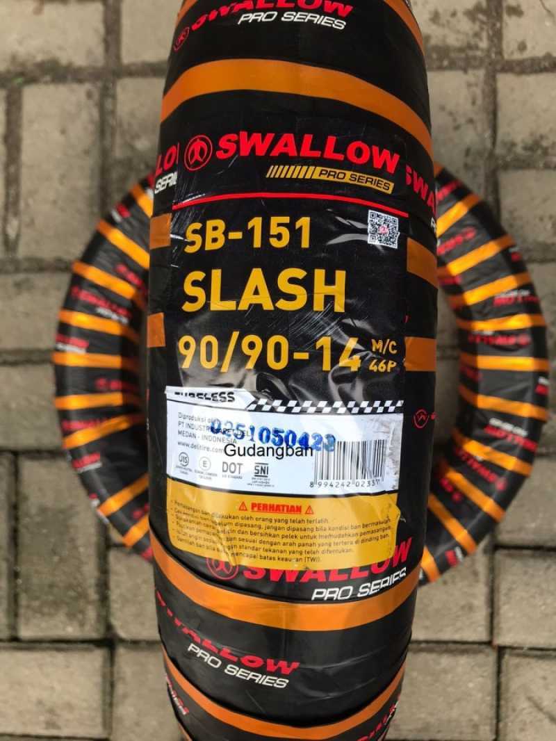 Promo Swallow Sb151 Slash 90 90 14 Pro Series Tubles Ban Soft Compound ...