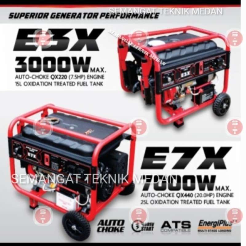 Jual E3x Mesin Genset Generator Bensin Pertalite 4 Tak 3000 Watt ...