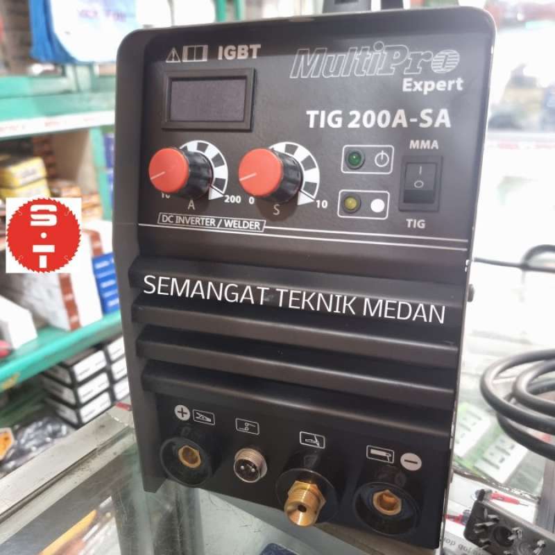 Jual Mesin Trafo Las Argon Tig 200 A-sa Stainless 450 Watt Multipro ...