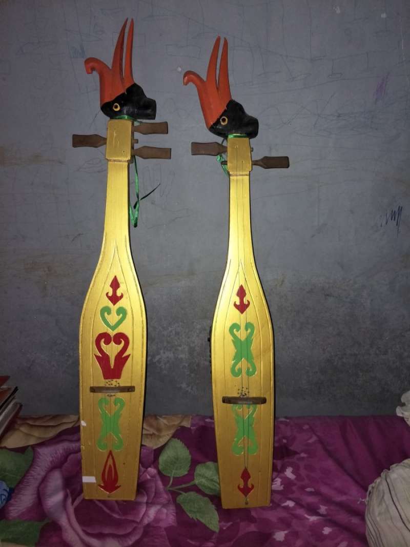 Jual Alat Musik Tradisional Suku Dayak Kalteng (kecapi) - Ivory Di ...