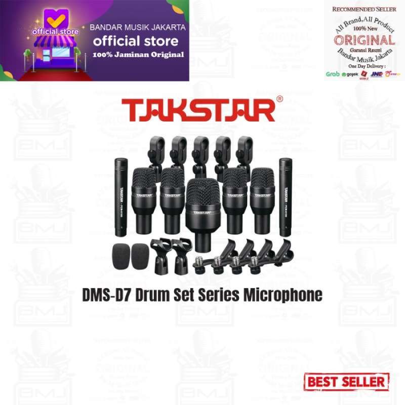 Jual Takstar Dms-d7 Drum Set Series Microphone Di Seller Rosaria ...