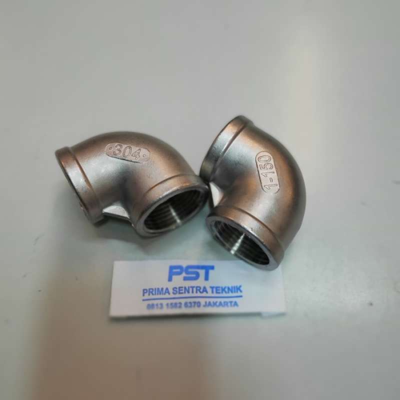 Promo 100% Produk Ori Elbow L Bow Knee Drat Dalam Stainless 304 Ss ...