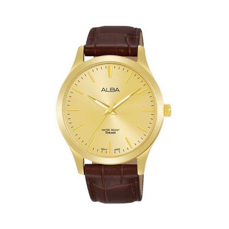 Jual Jam Tangan Alba Prestige Pria 100% Original Brown Leather Arsz06 ...