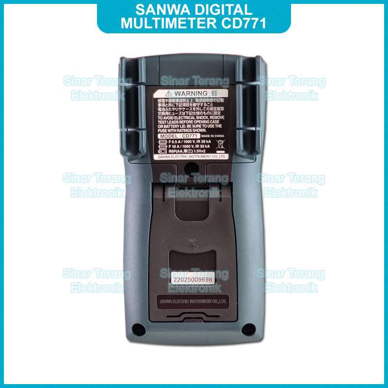 Promo Sanwa Digital Multimeter Cd771 Diskon 15% Di Seller Sinar Terang ...