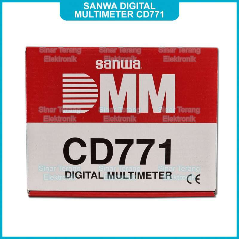 Promo Sanwa Digital Multimeter Cd771 Diskon 15% Di Seller Sinar Terang Elektronik - Genteng-3 ...