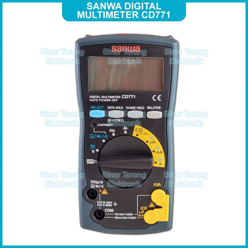 Promo Sanwa Digital Multimeter Cd771 Diskon 15% Di Seller Sinar Terang Elektronik - Genteng-3 ...