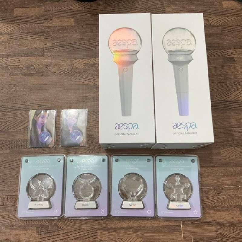 Jual [ready Stock] Aespa Official Lightstick Emblem Aespa Karina ...