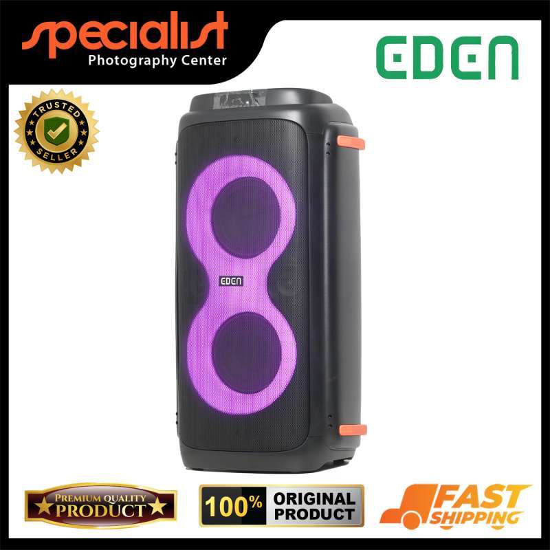 Jual Eden Ed-650 Bluetooth Portable Party Speaker Dual 6.5 Di Seller ...