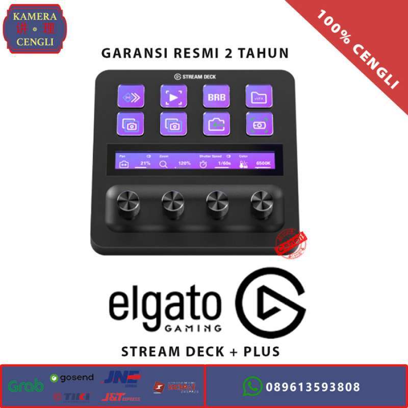 Jual Elgato Stream Deck + Plus / Audio Mixer - Stream Deck Plus - Resmi ...