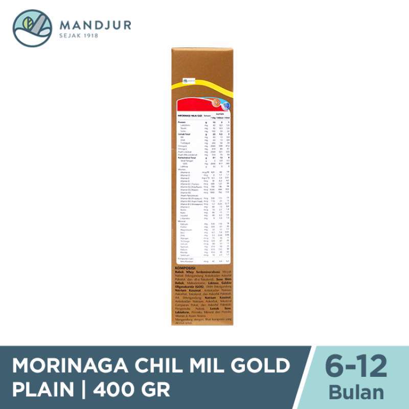 Jual Morinaga Chil Mil Gold 400 Gr - Susu Formula Bayi Lanjutan Di ...