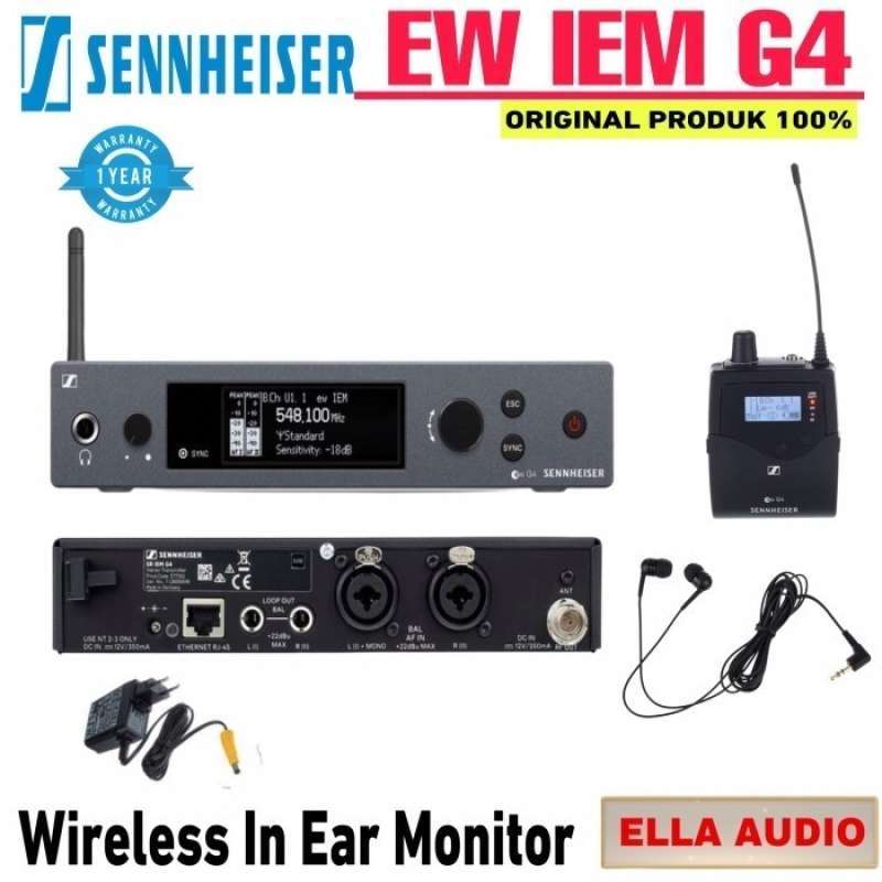 Promo Sennheiser Ew Iem G4 In Ear Monitng Wireless System Ew-iem G4 ...