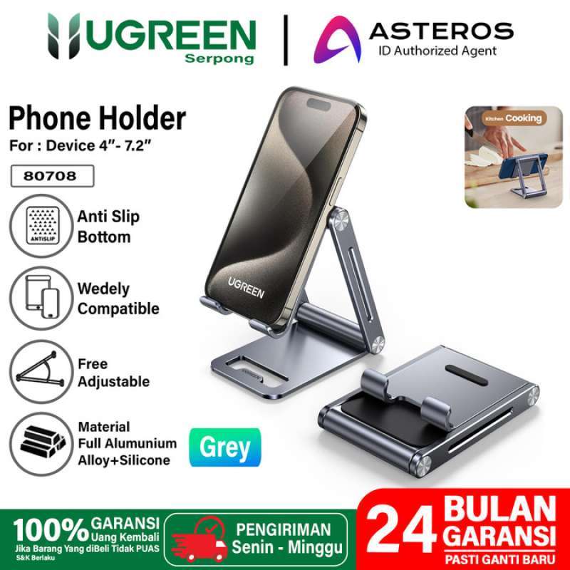 Jual Phone Stand Alumunium Ugreen Desk Holder Dudukan Hp Tablet iPad ...