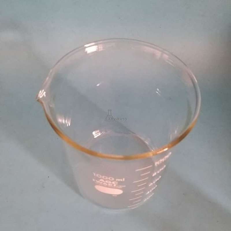 Jual Beaker Glass 1000ml Iwaki Pyrex Gelas Piala Kimia 1000 Ml Di ...