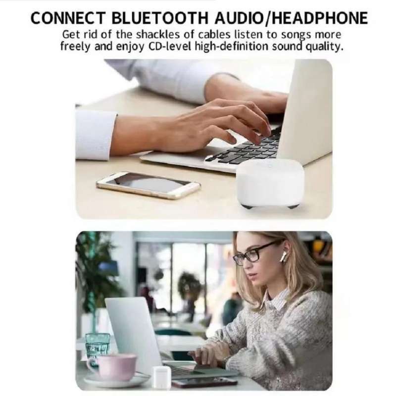 Promo Usb Bluetooth Adapter 5.3 Receiver Transmitter Wireless 20m V ...