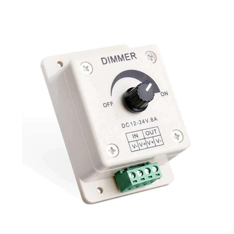 Promo Zhonga Dimmer Lampu Led Brightness Controller 12-24v 8a Zbk400r ...
