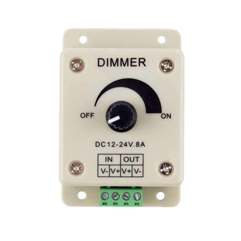 Promo Zhonga Dimmer Lampu Led Brightness Controller 12-24v 8a Zbk400r ...