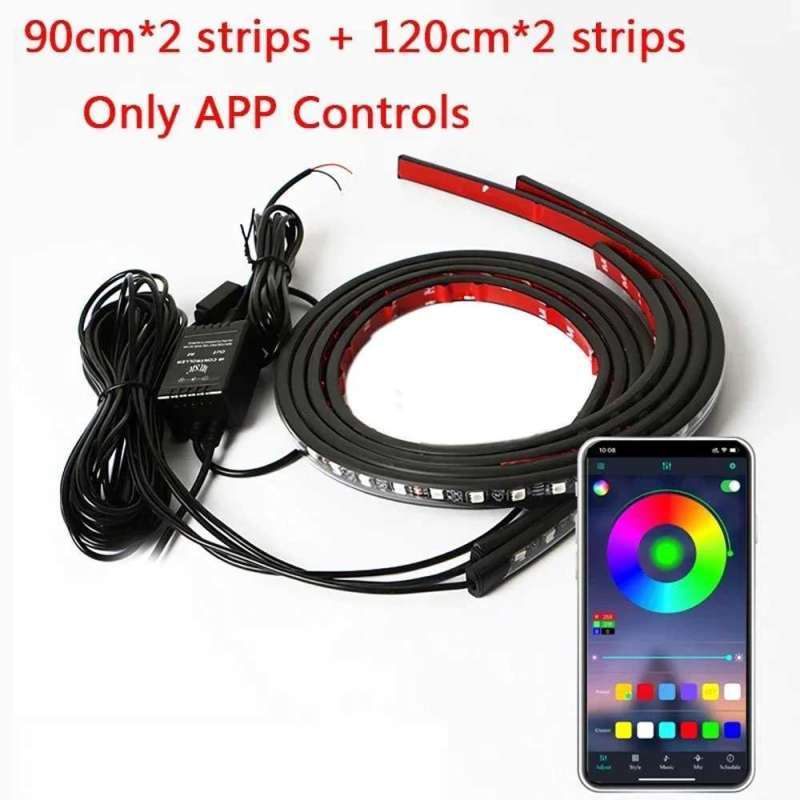 Promo Ej's Lampu Led Strip Flexible Rgb Bluetooth App Controller 4 Pcs ...