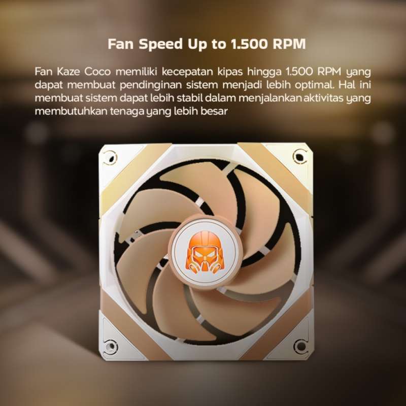 Jual Fan Casing 12cm Digital Alliance Kaze Coco Fan Pwm 1500 Rpm Gaming ...
