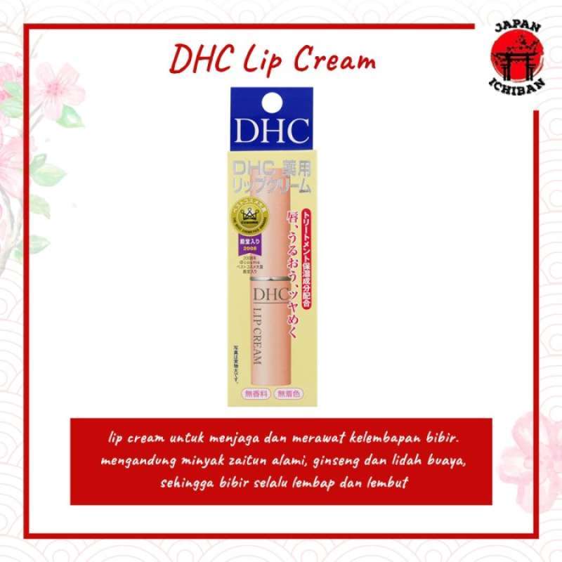 Jual Dhc Lip Cream 1,5gr Original Jepang Pelembab Bibir Firsthand Jepang Di Seller Sunshop ...