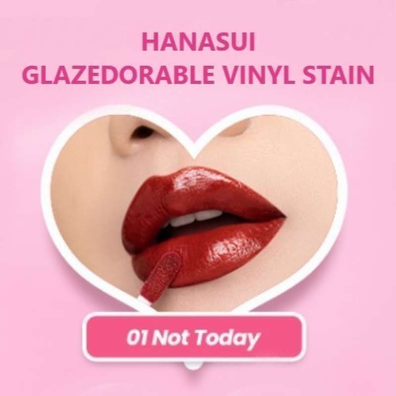 Jual Hanasui Glazedorable Vinyl Stain Lip Cream Lip Tint Hanasui Di ...