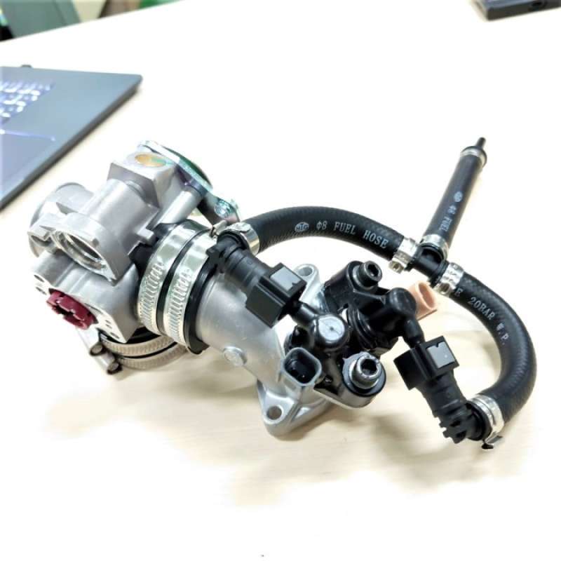 Promo Intake Brt Nmax Double Dua Injektor Dual Injector - 34mm Diskon ...