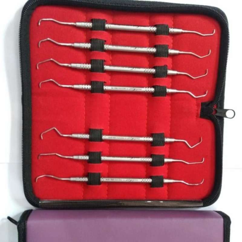 Promo Gracey Currete Universal Dental Kuret Gracey Isi 7 Scaler Manual ...