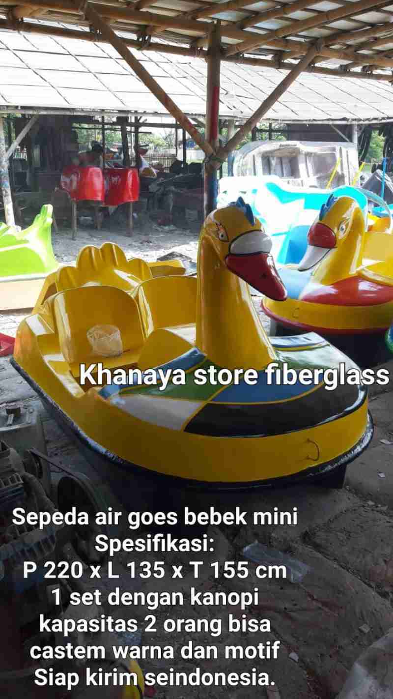 Jual Sepeda Air Bebek Goes Mini Wrna Kuning Kps 2 Orang/perahu Bebekan ...