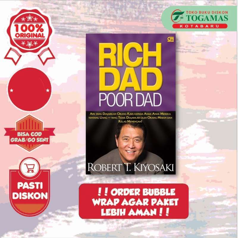 Jual Ready Koleksi Rich Dads Rich Dad Poor Dad Revisi More