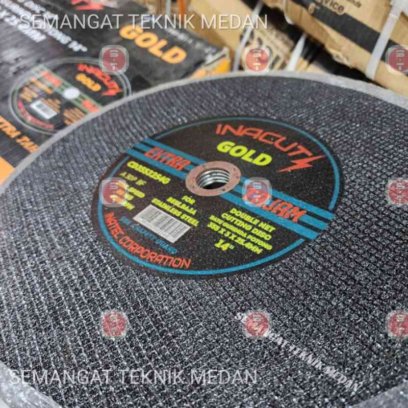 Jual 14 Batu Mata Grenda Gerinda Potong Cutting Wheel Disc 14 3mm Inacut Di Seller Semangat ...