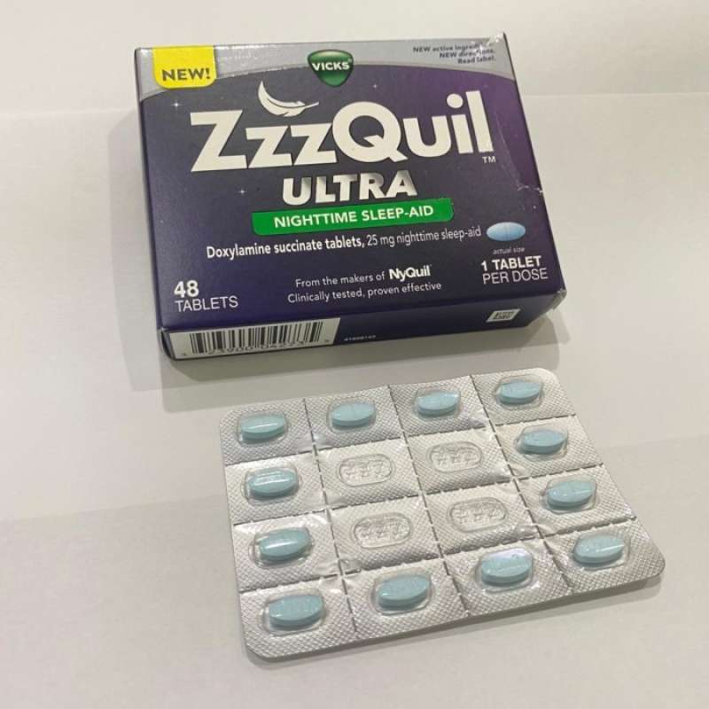 Jual Vicks Zzzquil Ultra Nightime Sleep Aid 24 Tablet Di Seller Yama ...